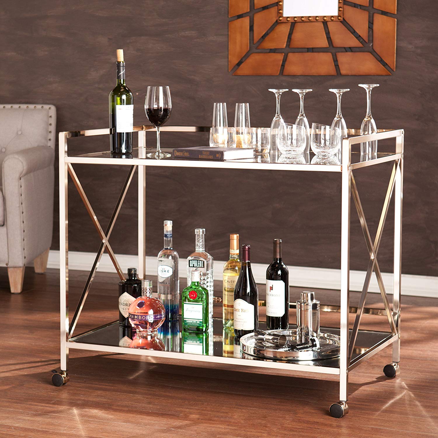 14 Trendy Bar Carts & Serving Carts That People Love (Top-Rated) – I AM ...
