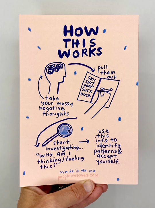 All The Bad Stuff Mood Journal| 100 Pages | I AM & CO