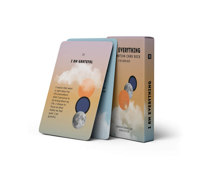 30-Card Deck of Affirmation Cards with Positive I AM Affirmations | I ...